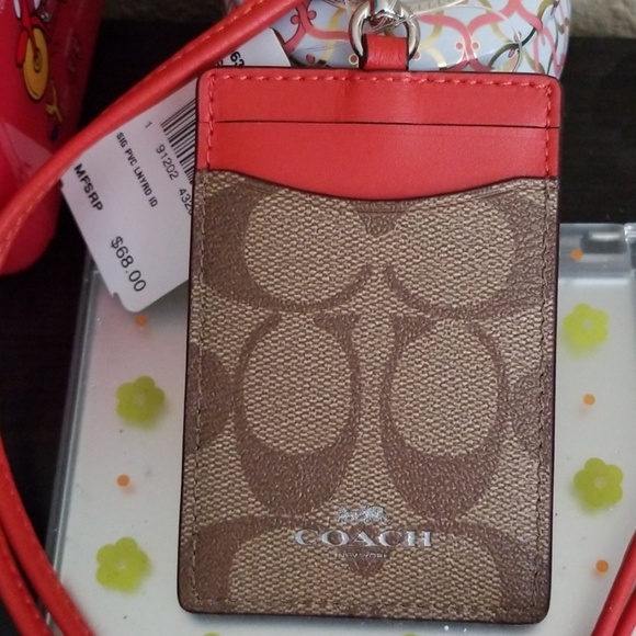 Coach | Accessories | Coach Id Badge Holder With Landyard | Poshmark